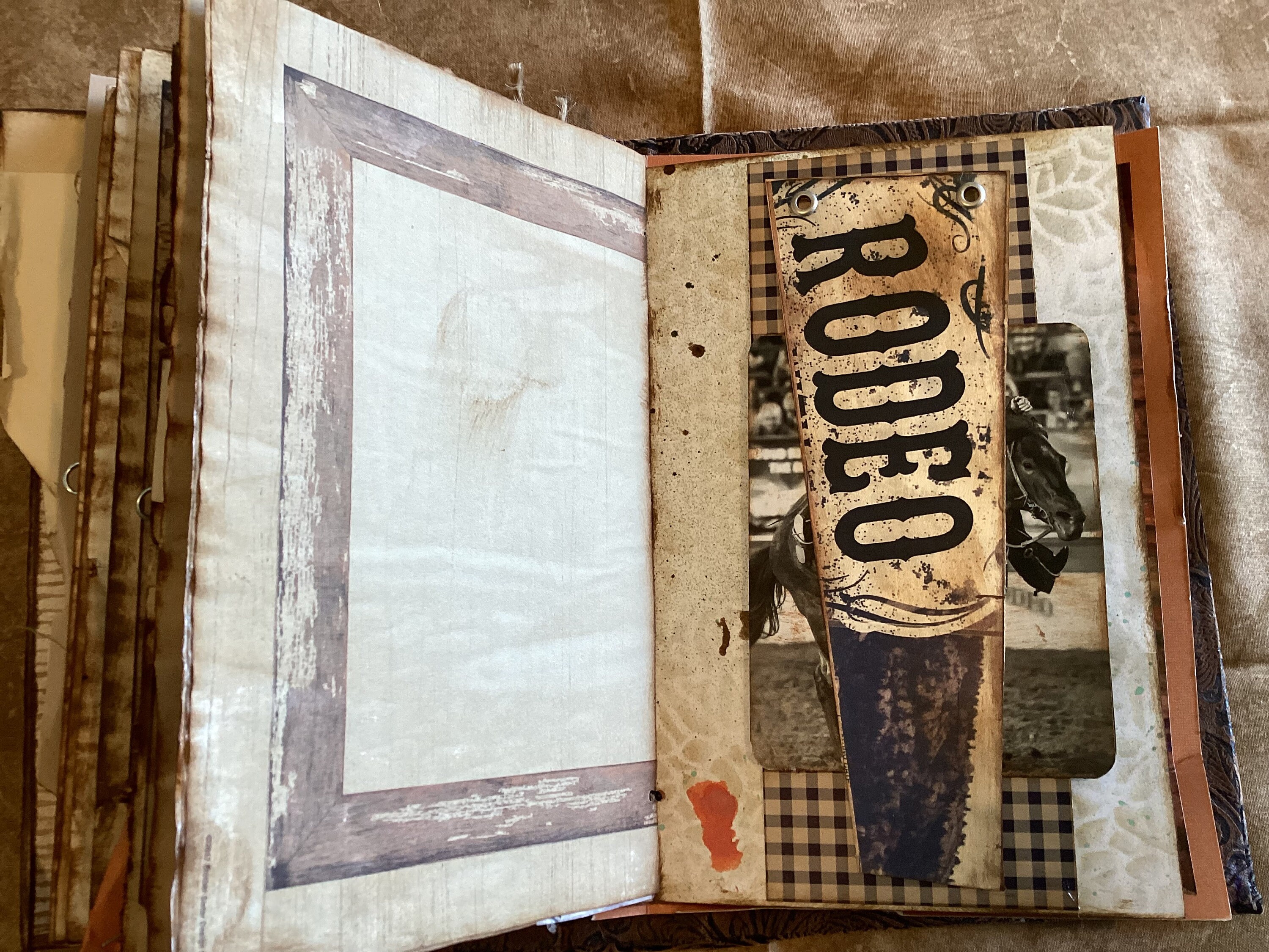 Cowboy Journal, Western Journal, Wild West, Grungy Journal - Etsy