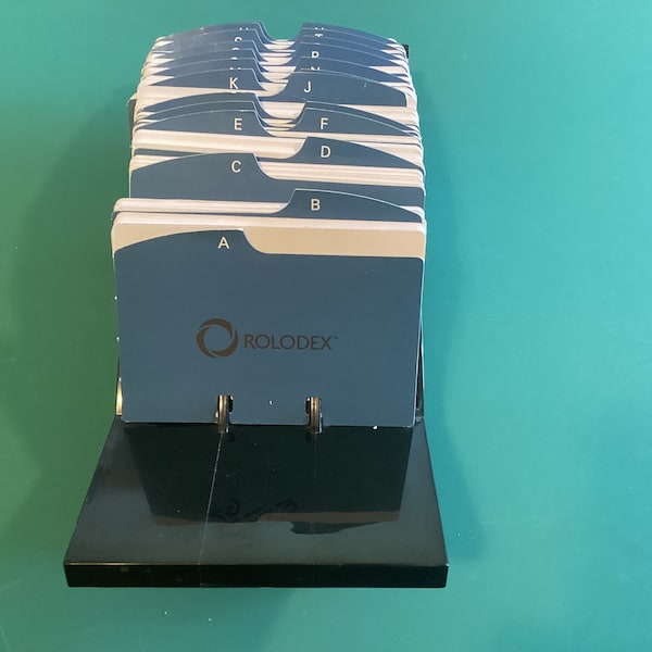 Large Rolodex - Etsy