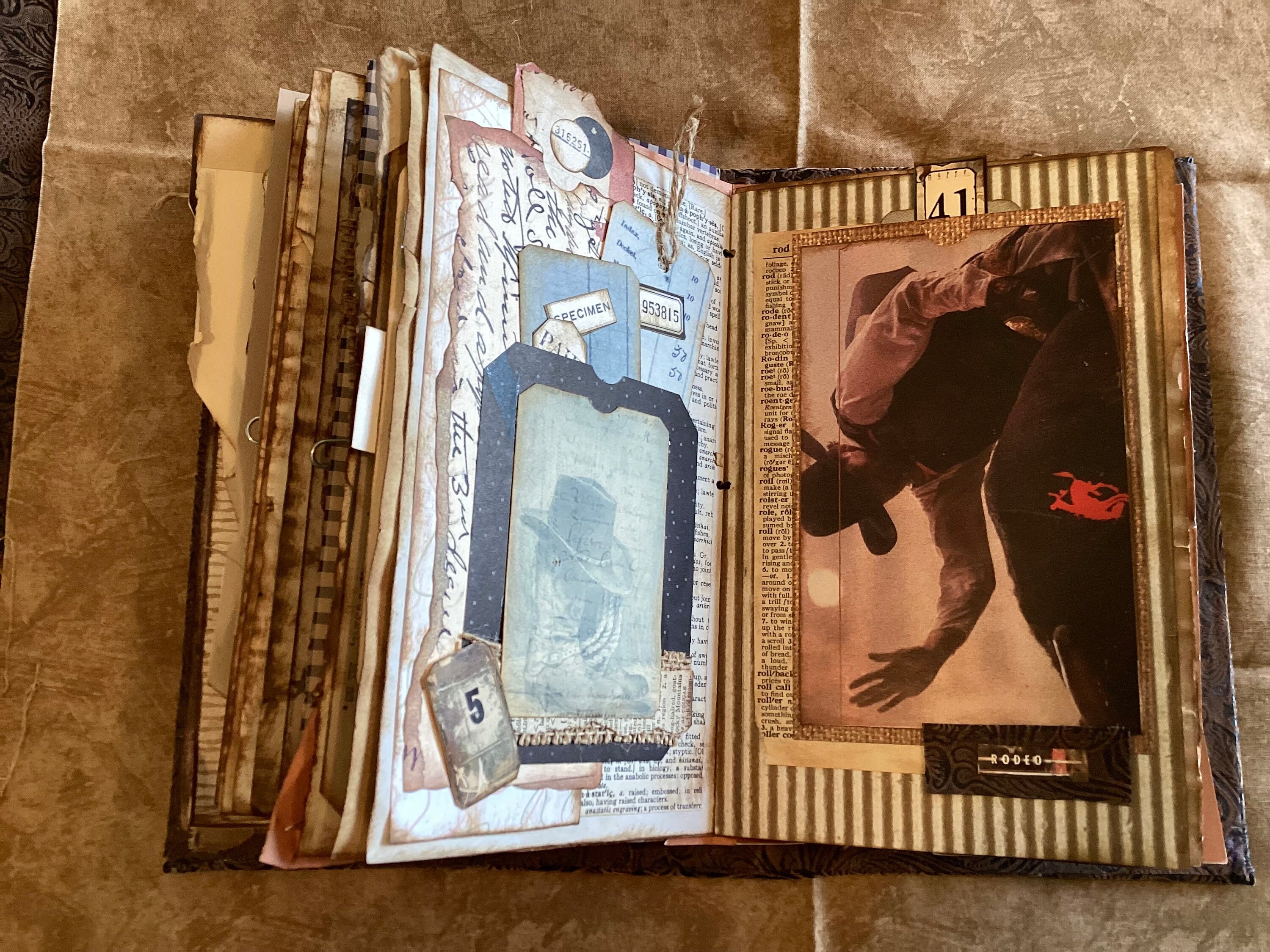 Cowboy Journal, Western Journal, Wild West, Grungy Journal - Etsy