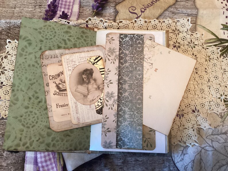 Mini Journal, Small Folio, Journal Companion - Etsy