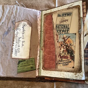 Cowboy Journal, Western Journal, Wild West, Grungy Journal - Etsy