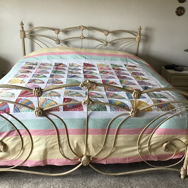 Vintage Fan Quilt - Etsy