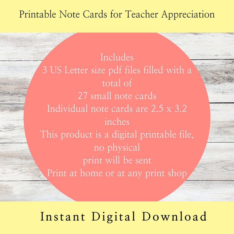 Teacher Appreciation Gifts, Card for Teacher, Teacher Appreciation Gift ...