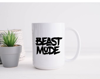 Beast Mode Mug - Etsy