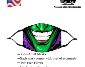 Green Goblin Mask - Etsy