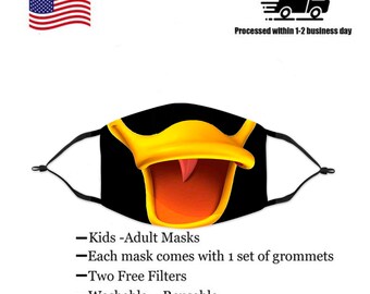 Talking Bird Mask Talking Beak Mask Moving Beak Face Mask - Etsy