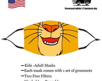 Adult Lion King Mask - Etsy