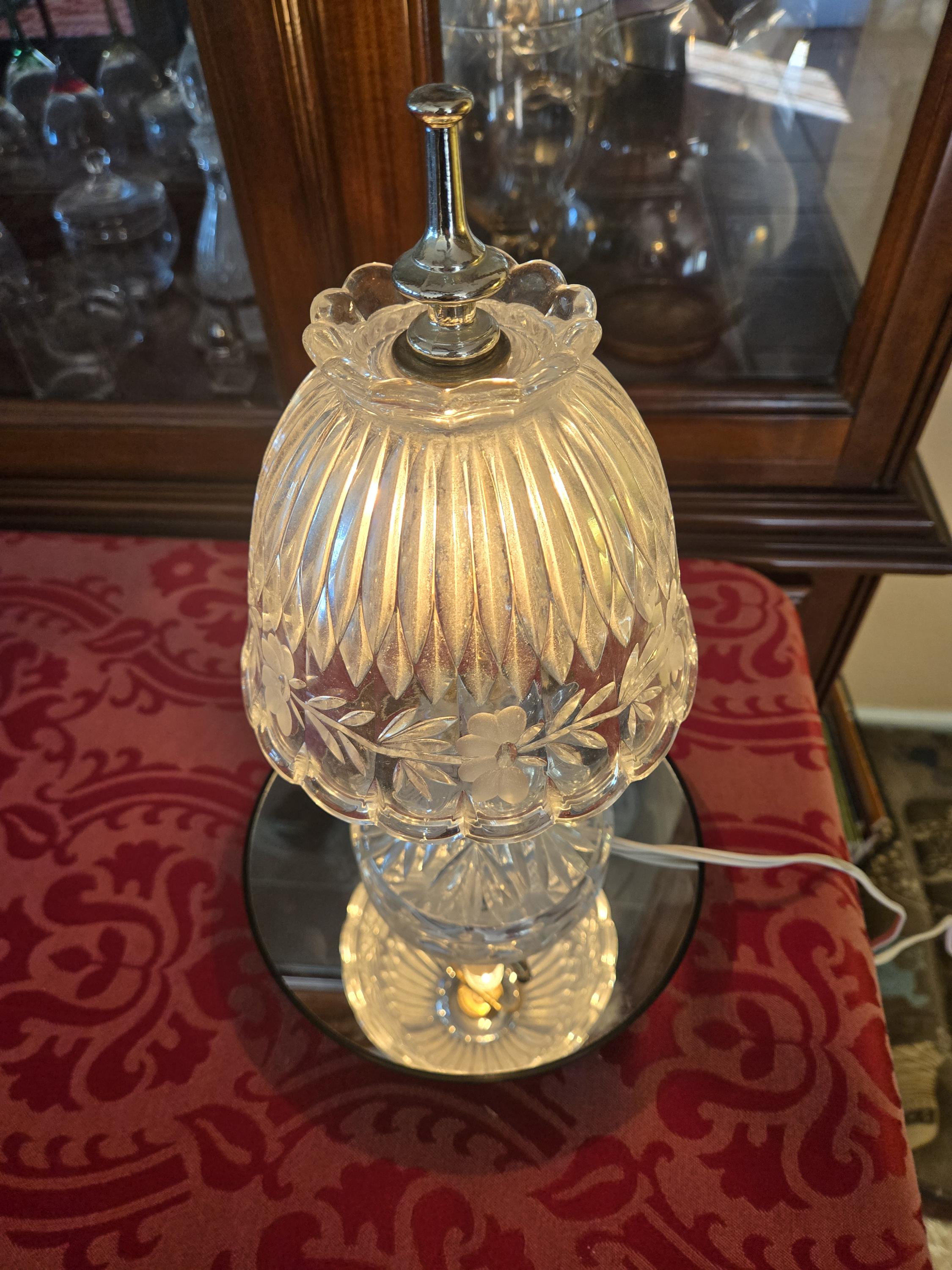 Princess House, Lamp, Crystal, Housewares, Lighting - Etsy