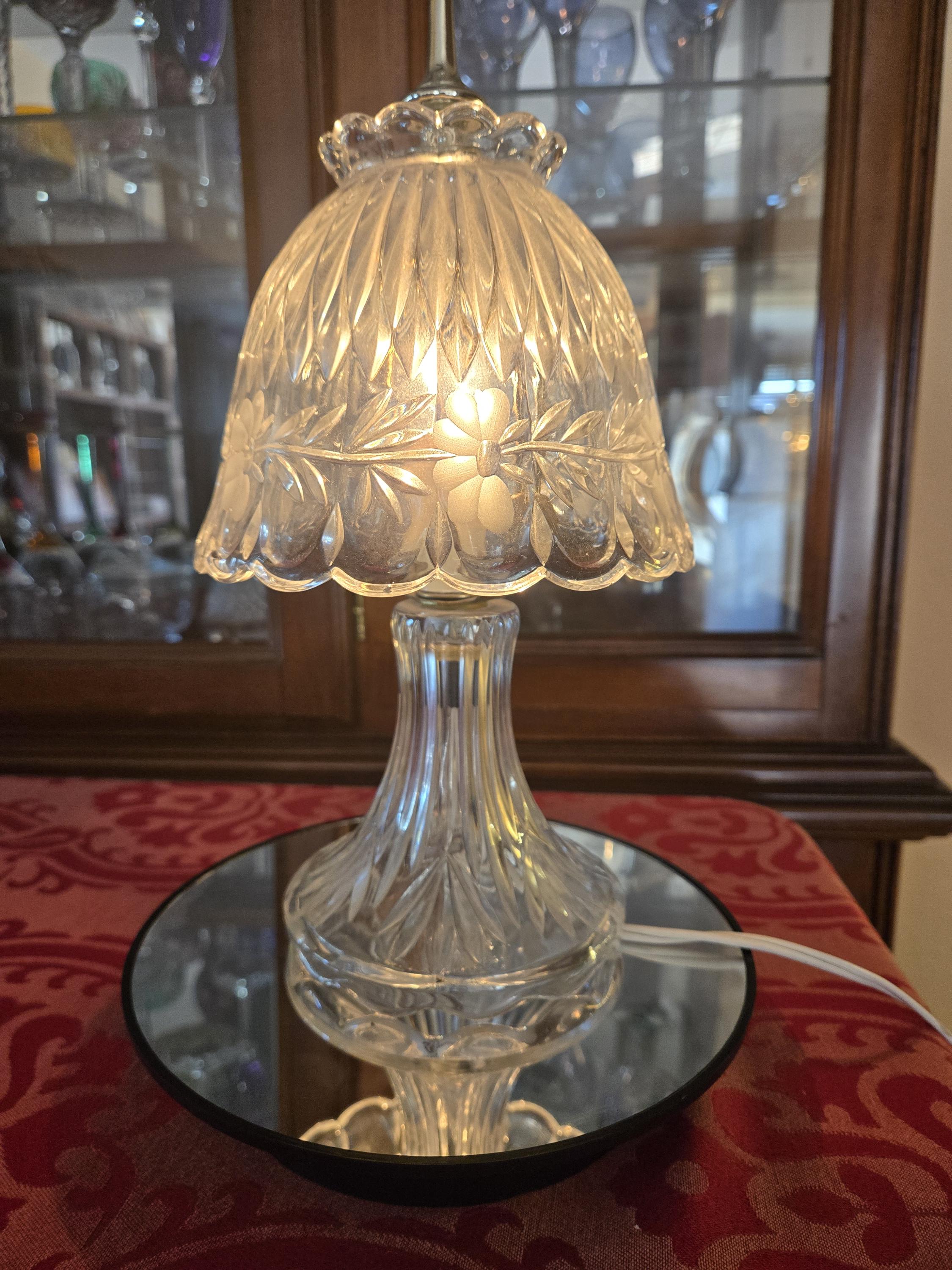 Princess House, Lamp, Crystal, Housewares, Lighting - Etsy