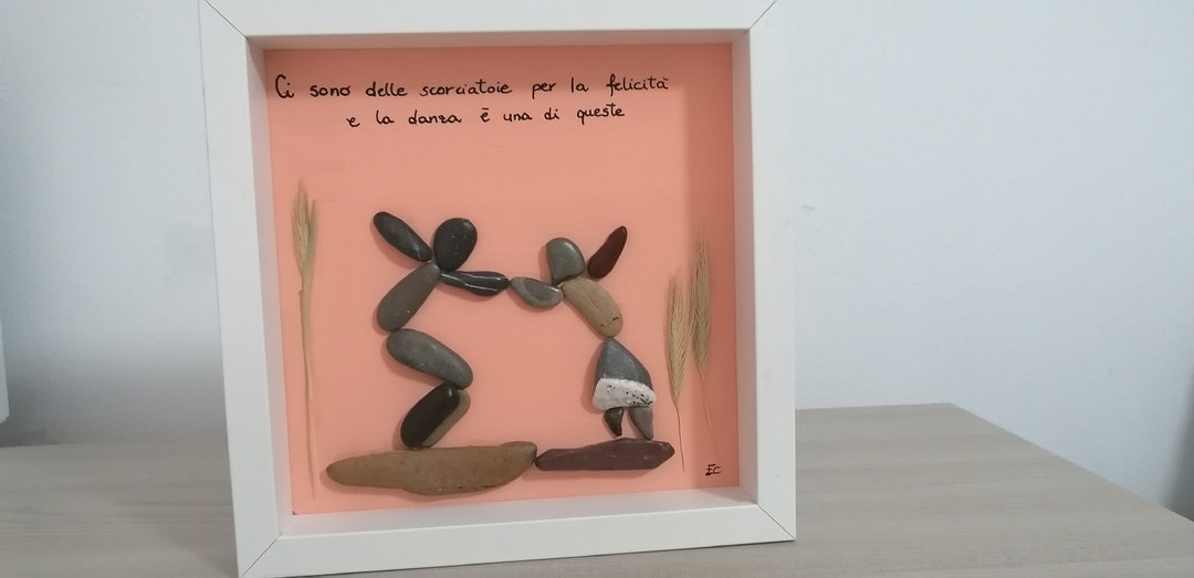Dancers, Pebble Art, Dance - Etsy