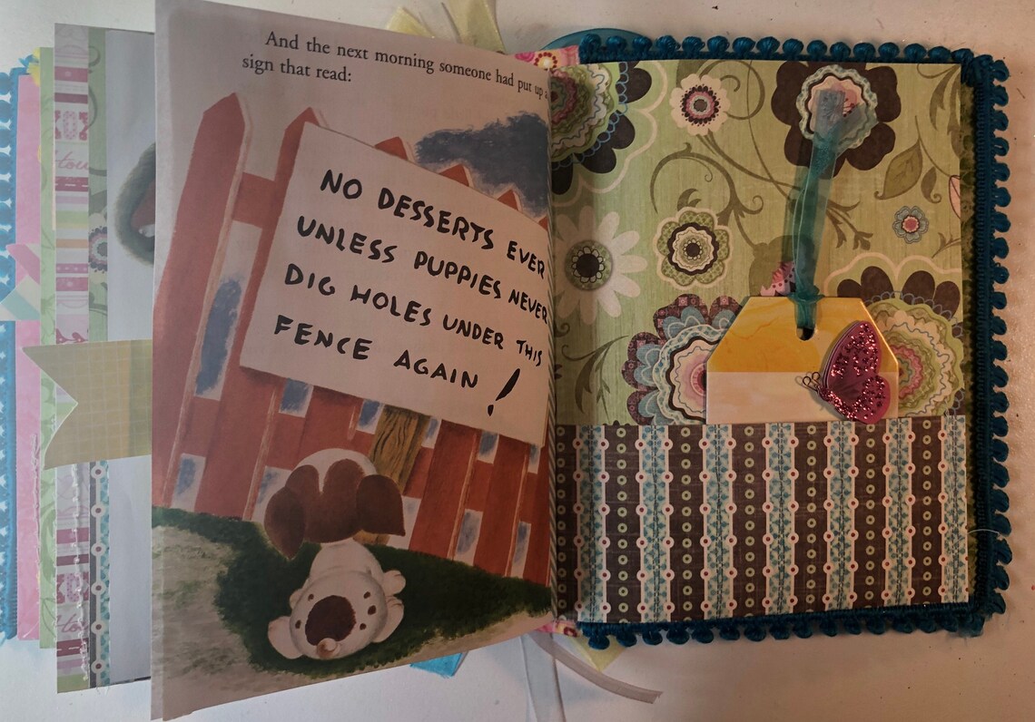 Junk Journal, Whimsical, Fun Poky Little Puppy - Etsy