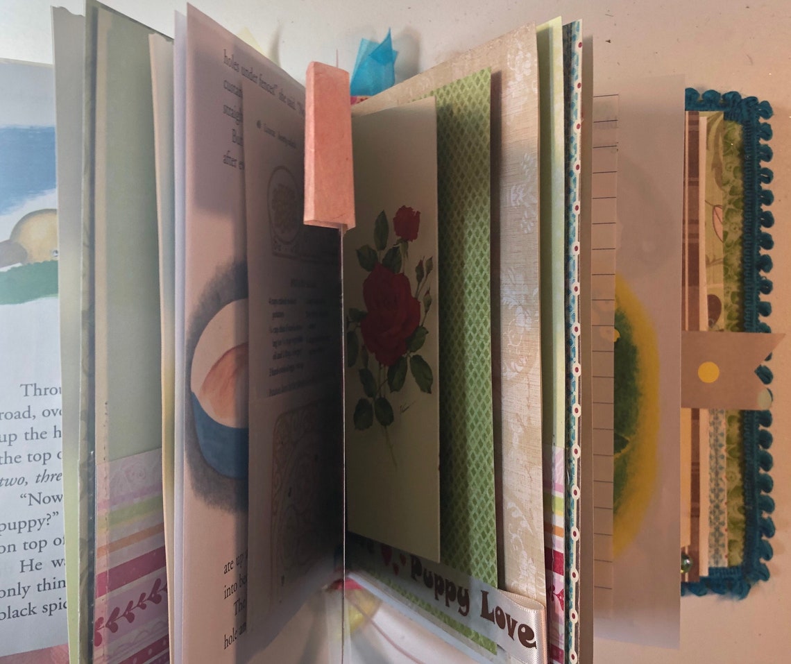 Junk Journal, Whimsical, Fun Poky Little Puppy - Etsy