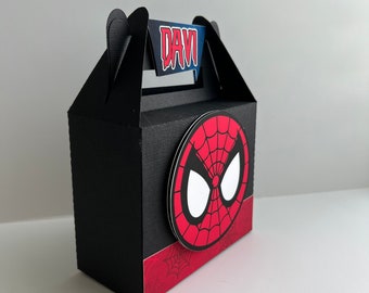 Spider Man Party Box - Etsy