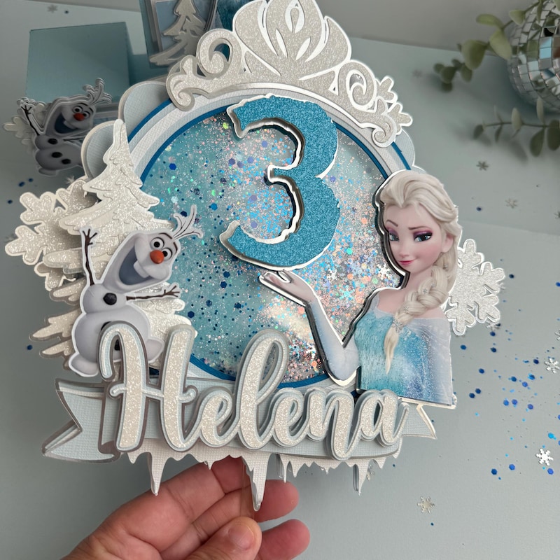 Elsa Cake Topper - Etsy