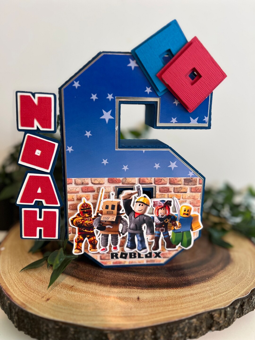 Roblox 3D Numbers - Roblox 3D Letters - Roblox Centerpiece Decor ...