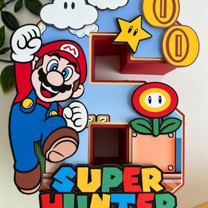 Mario 3D Letters / Mario Brothers Birthday Decorations / Super Party ...