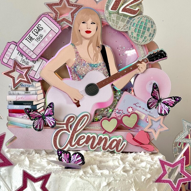 Eras Tour Cake Topper - Etsy