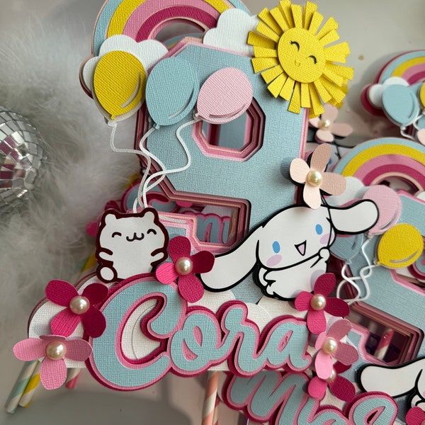 Cinnamon Roll Cake Topper - Etsy