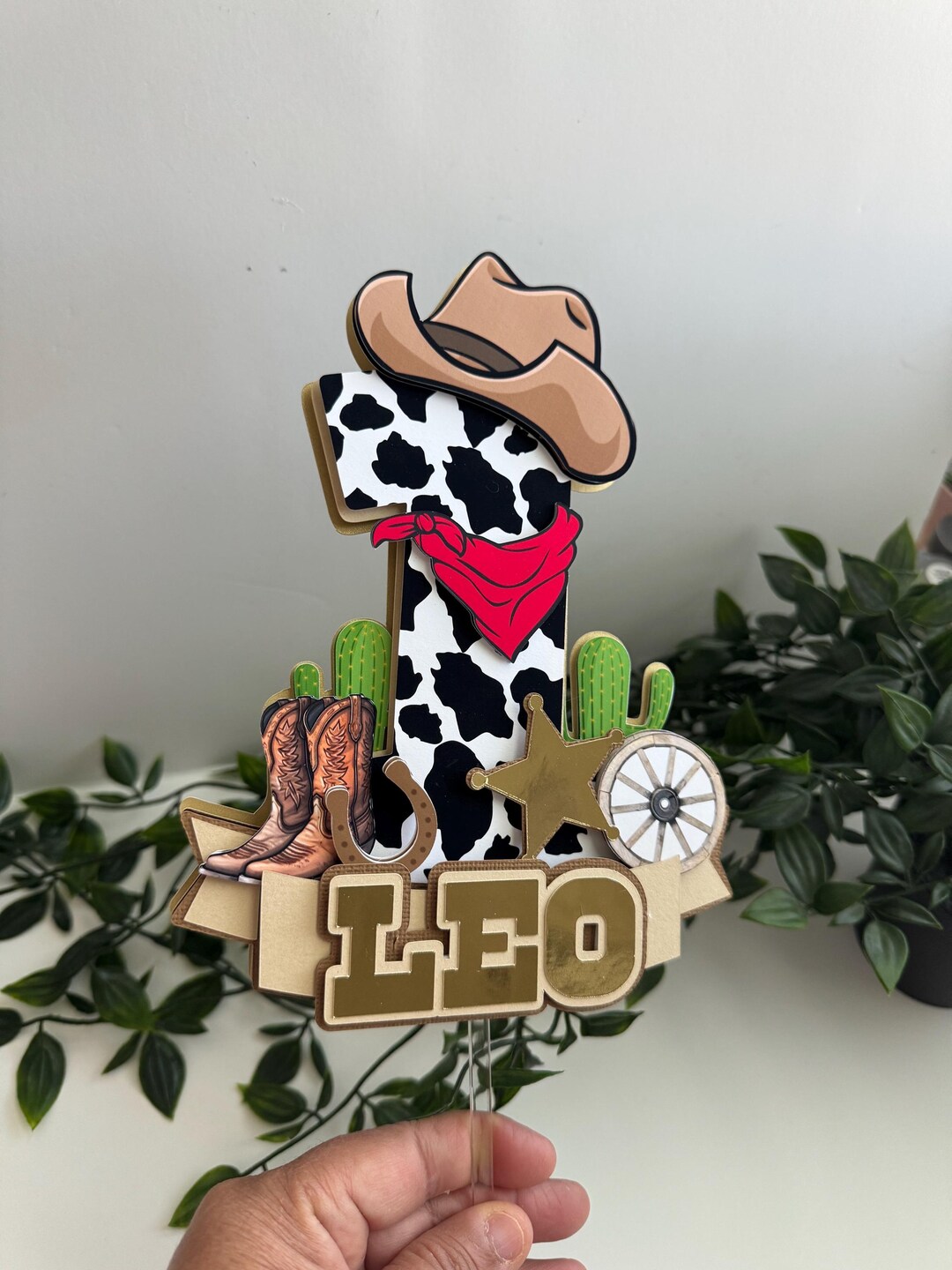 First Rodeo Cake Topper, Cowboy Theme Cake Topper, Baby’s First Rodeo ...