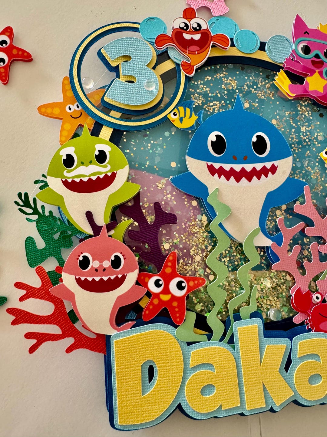 Baby Shark Cake Topper, Baby Shark Birthday, Baby Shark Kids, Baby ...