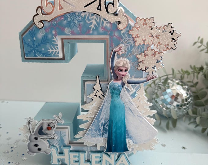 Frozen Birthday Decor, Frozen Party Decor, Frozen Celebration, Frozen ...
