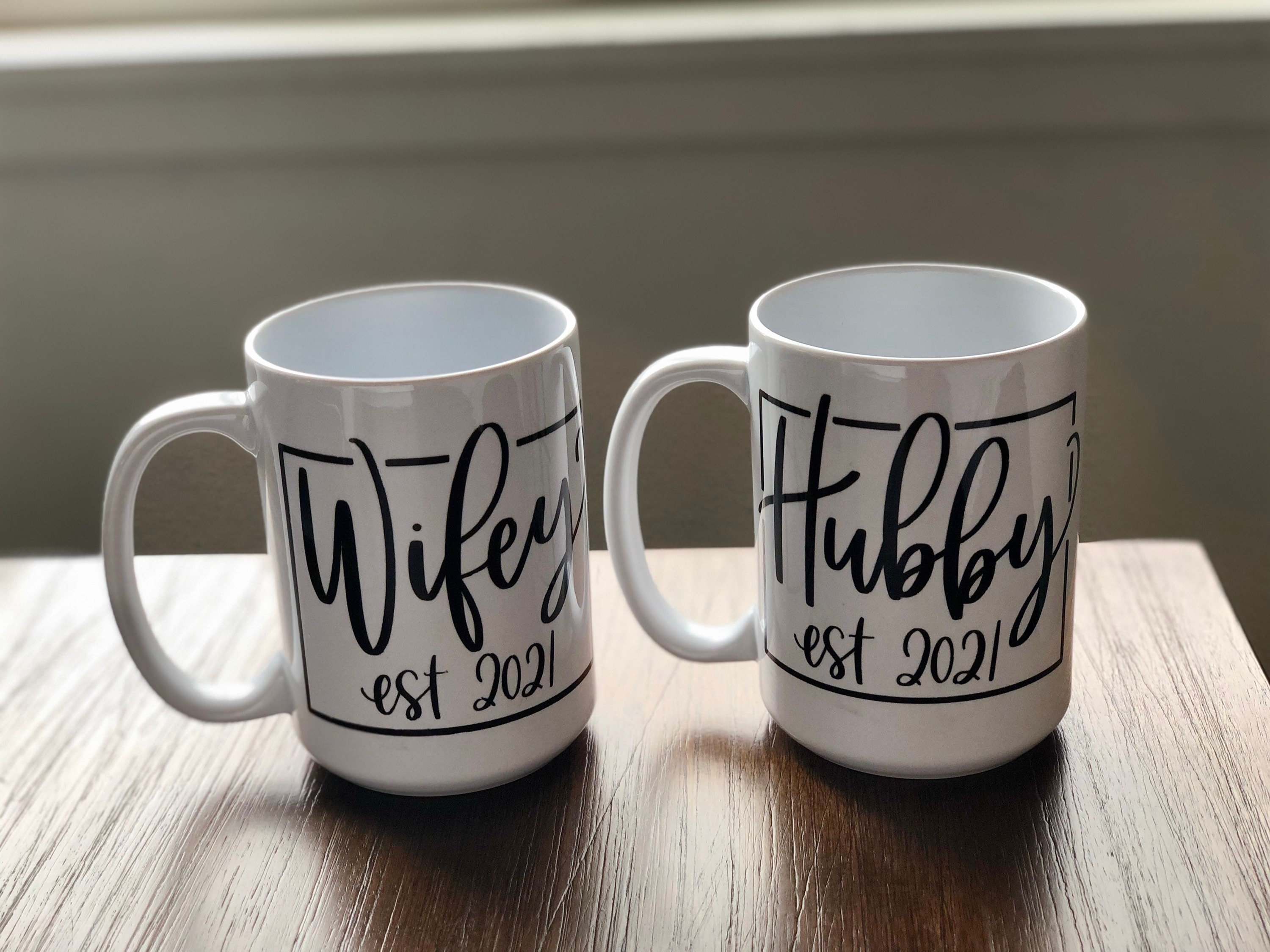 Customizable Wedding Mugs Personalized - Etsy
