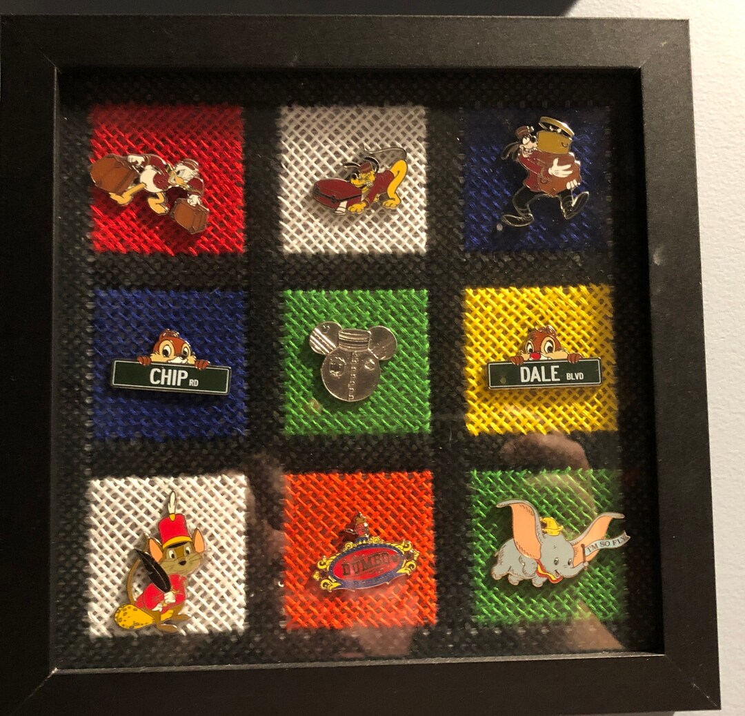 8x8 Shadow Box Pin Display - Etsy