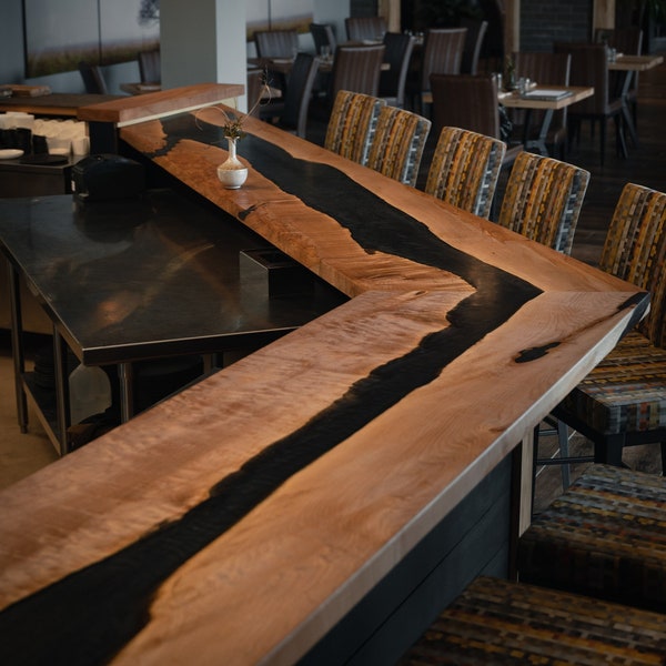 Live Edge Bar Top - Etsy