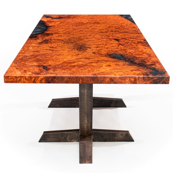 Burl Wood Table - Etsy