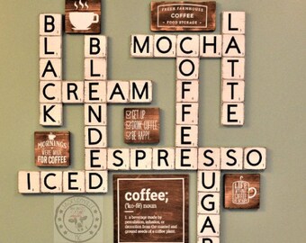 6x6 Metal Scrabble Wall Tiles Scrabble Tiles Scrabble - Etsy