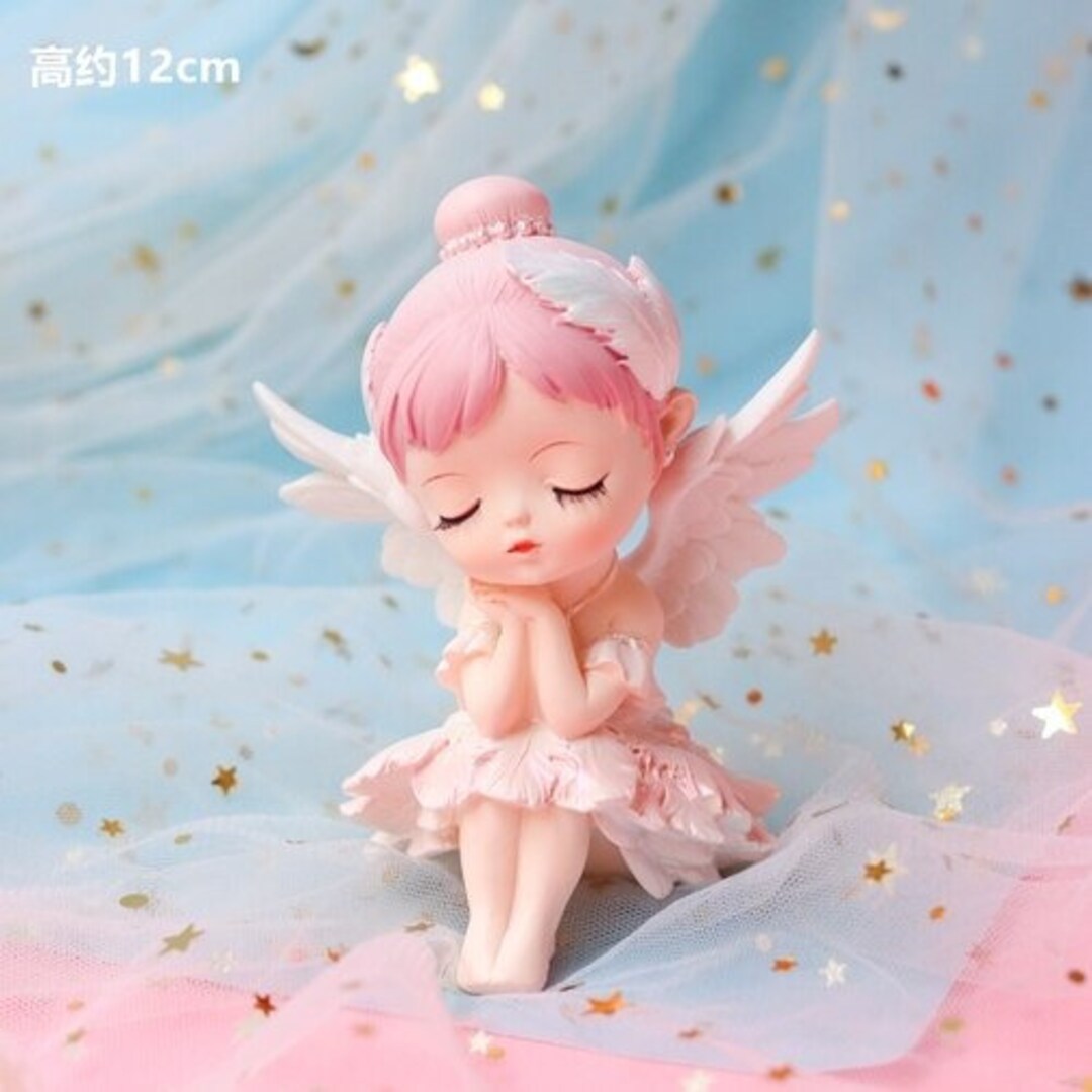 Ballerina Angel Cake Decoration Christening Girl Happy - Etsy
