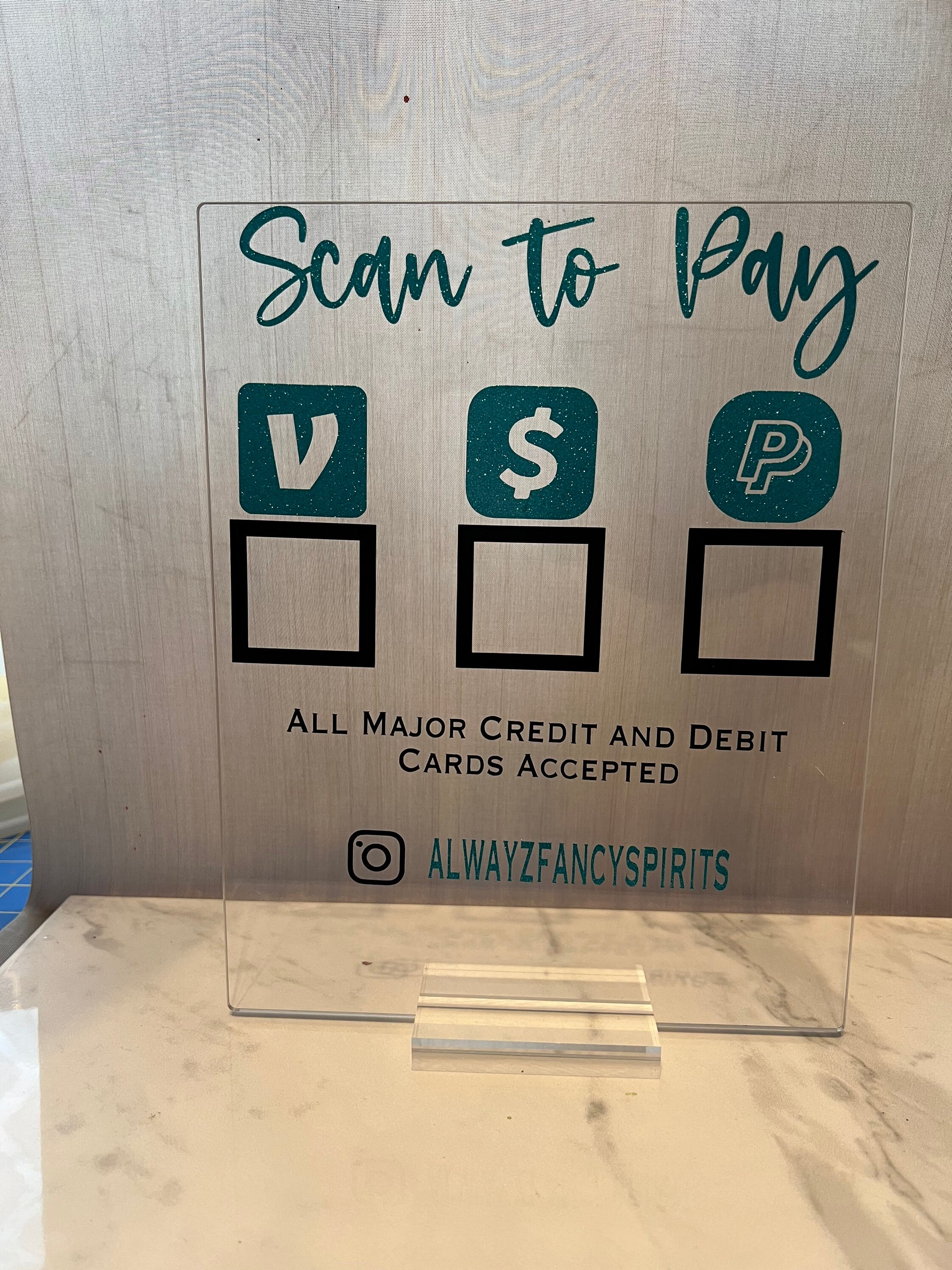 QR Payment Signs - Etsy