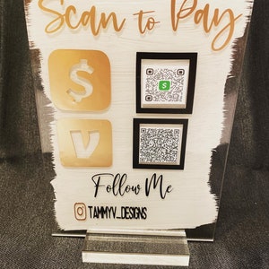QR Payment Signs - Etsy