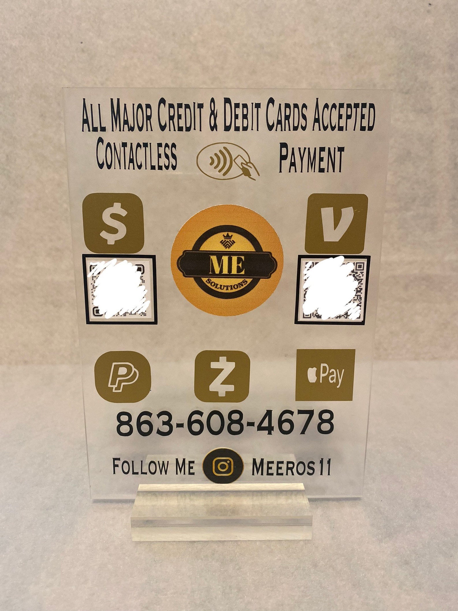 QR Payment Signs - Etsy