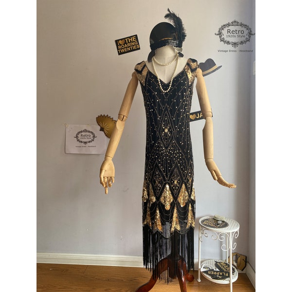 1920s Authentic Flapper Dress - Etsy