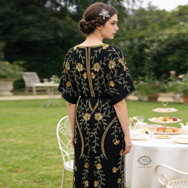 Authentic Art Deco Dress - Etsy UK