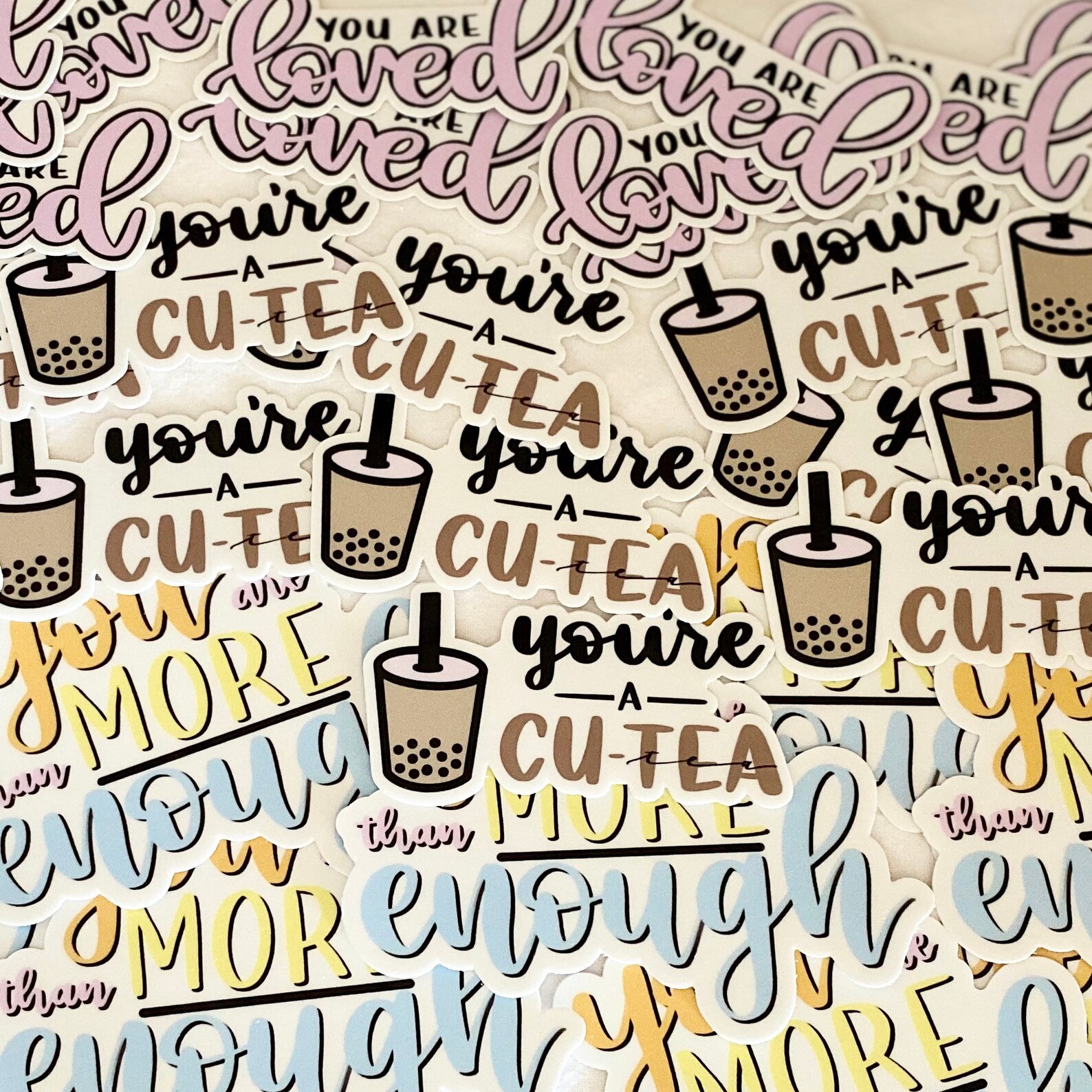 You're a Cu-tea Sticker - Etsy