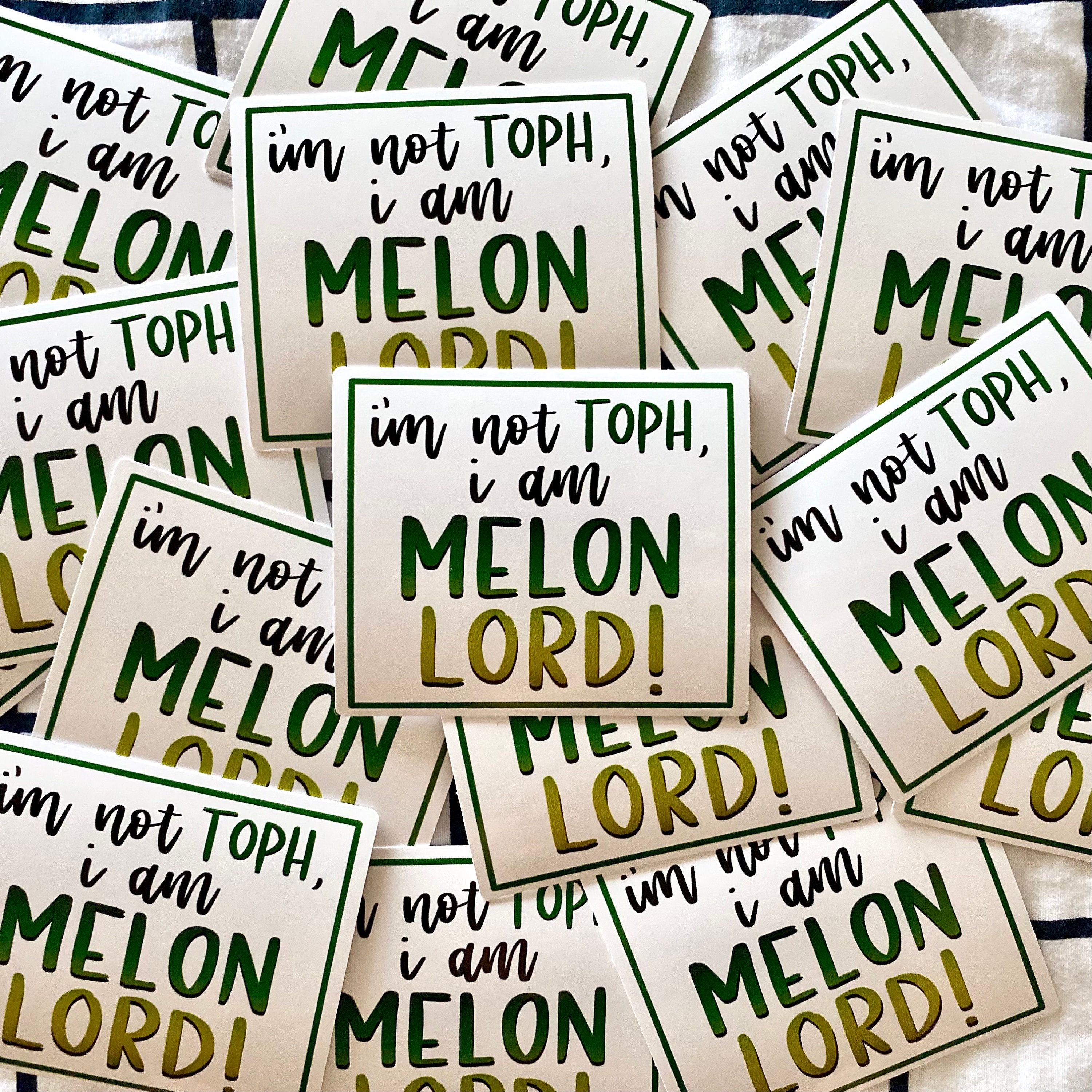 I Am Melon Lord! Sticker - Etsy