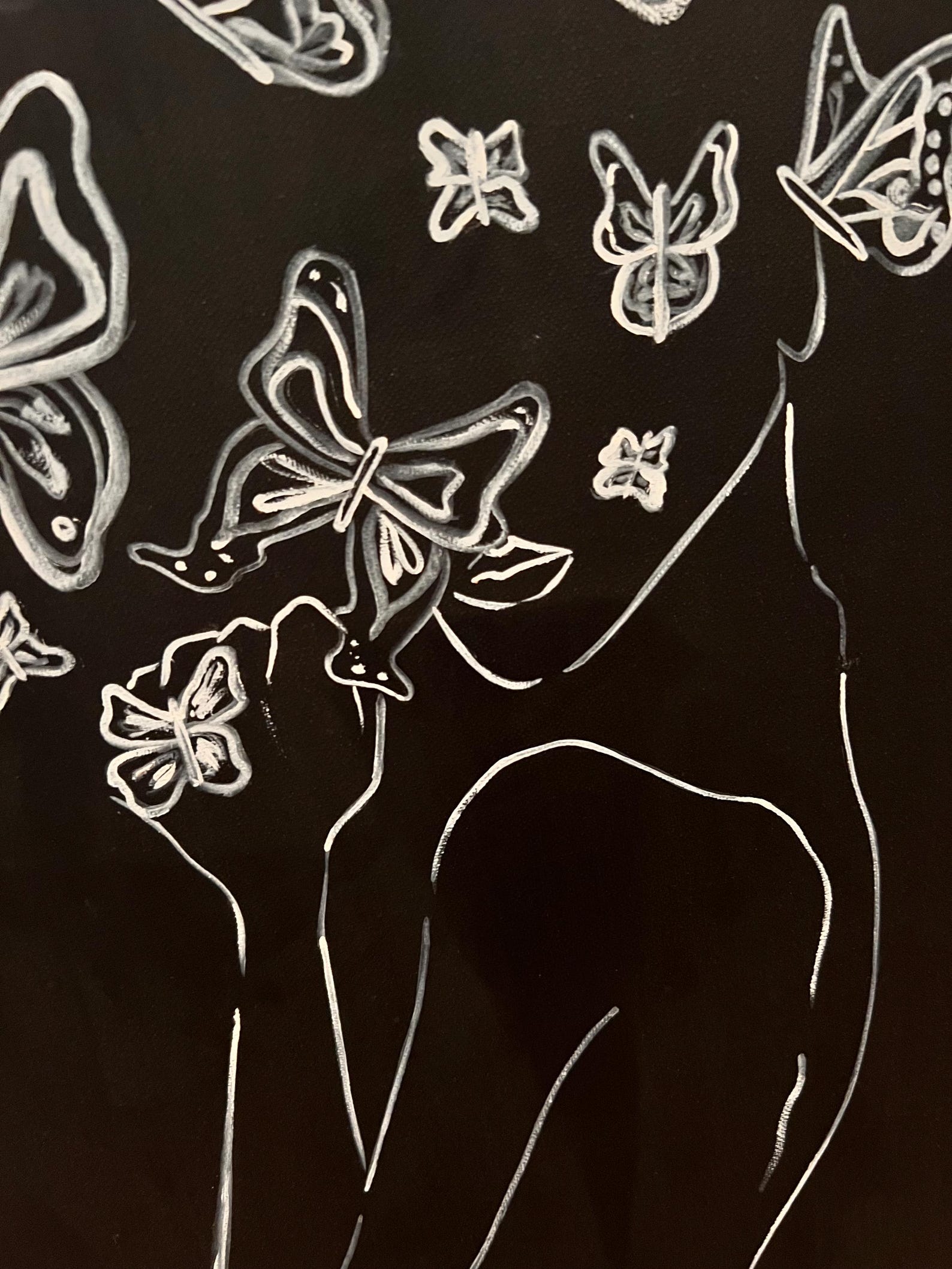 Butterfly Portrait Wall Art - Etsy