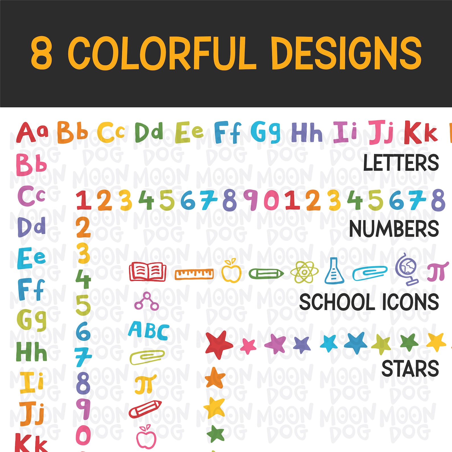 Back to School Borders & Page Dividers Clipart - Etsy