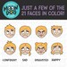 Emotions Clipart With Caucasian Children, Boys & Girls Faces - Etsy Canada