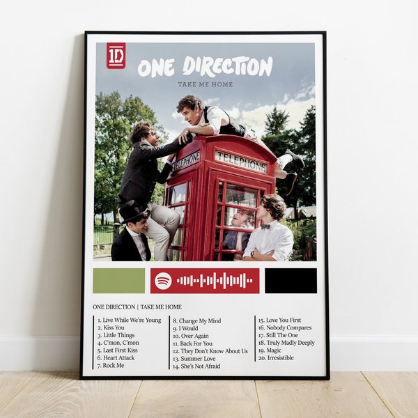 One direction poster - Etsy México