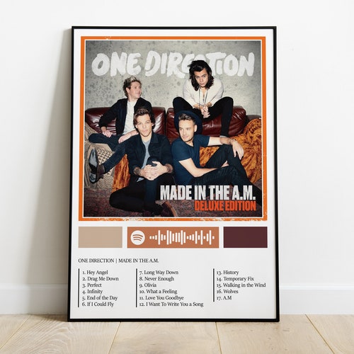 Made in the A.M. Poster One Direction Print Digital Poster - Etsy