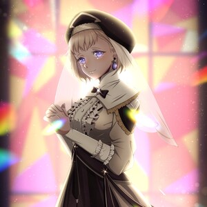 FE3H Holographic Timeskip Mercedes 8x10 Print - Etsy