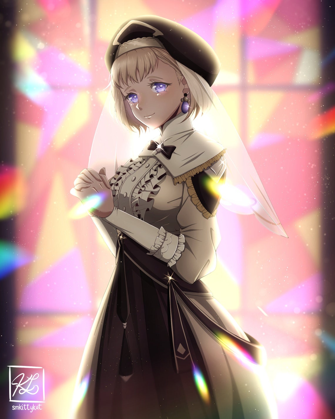 FE3H Holographic Timeskip Mercedes 8x10 Print - Etsy