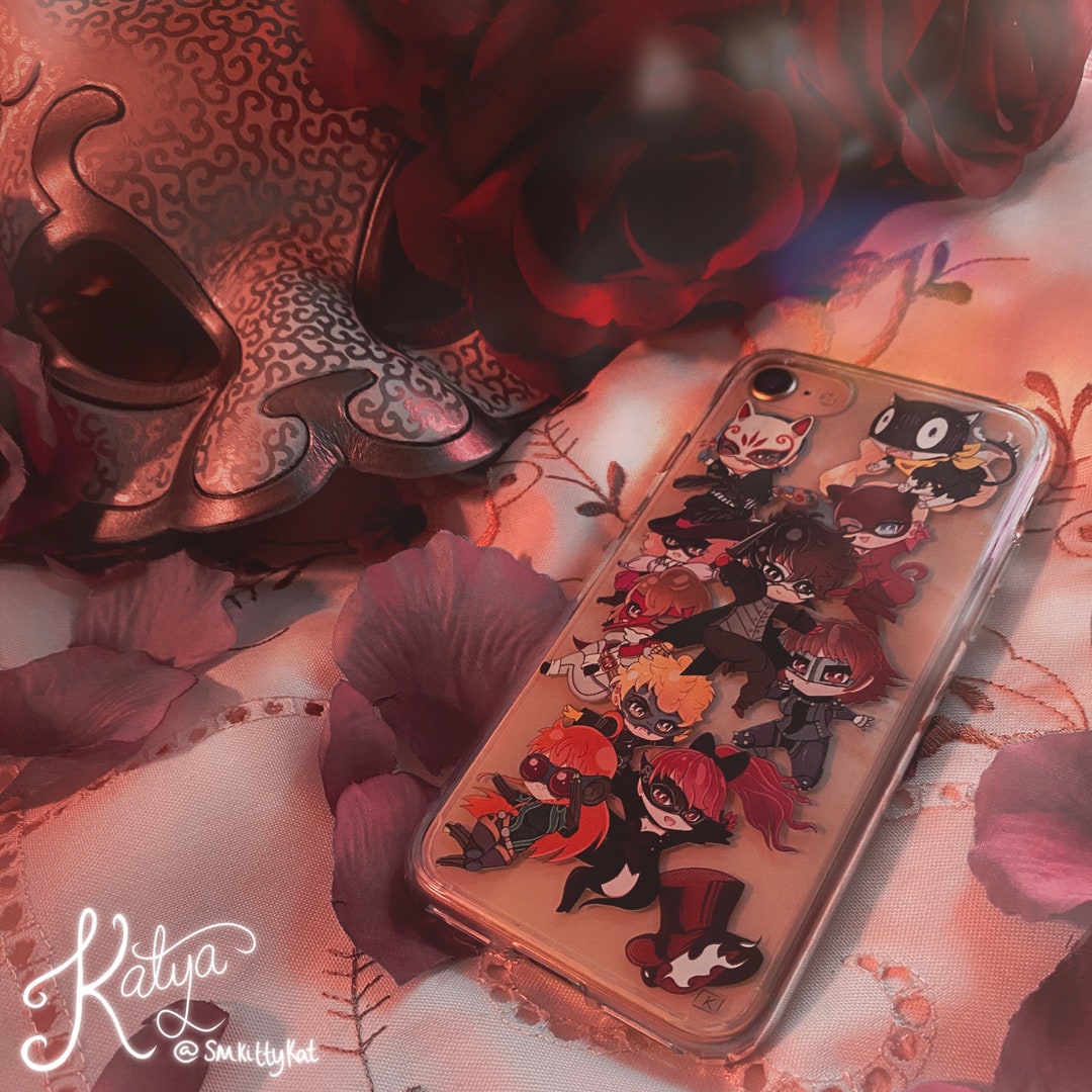 Persona 5 Royal Chibi Phone Case - Etsy