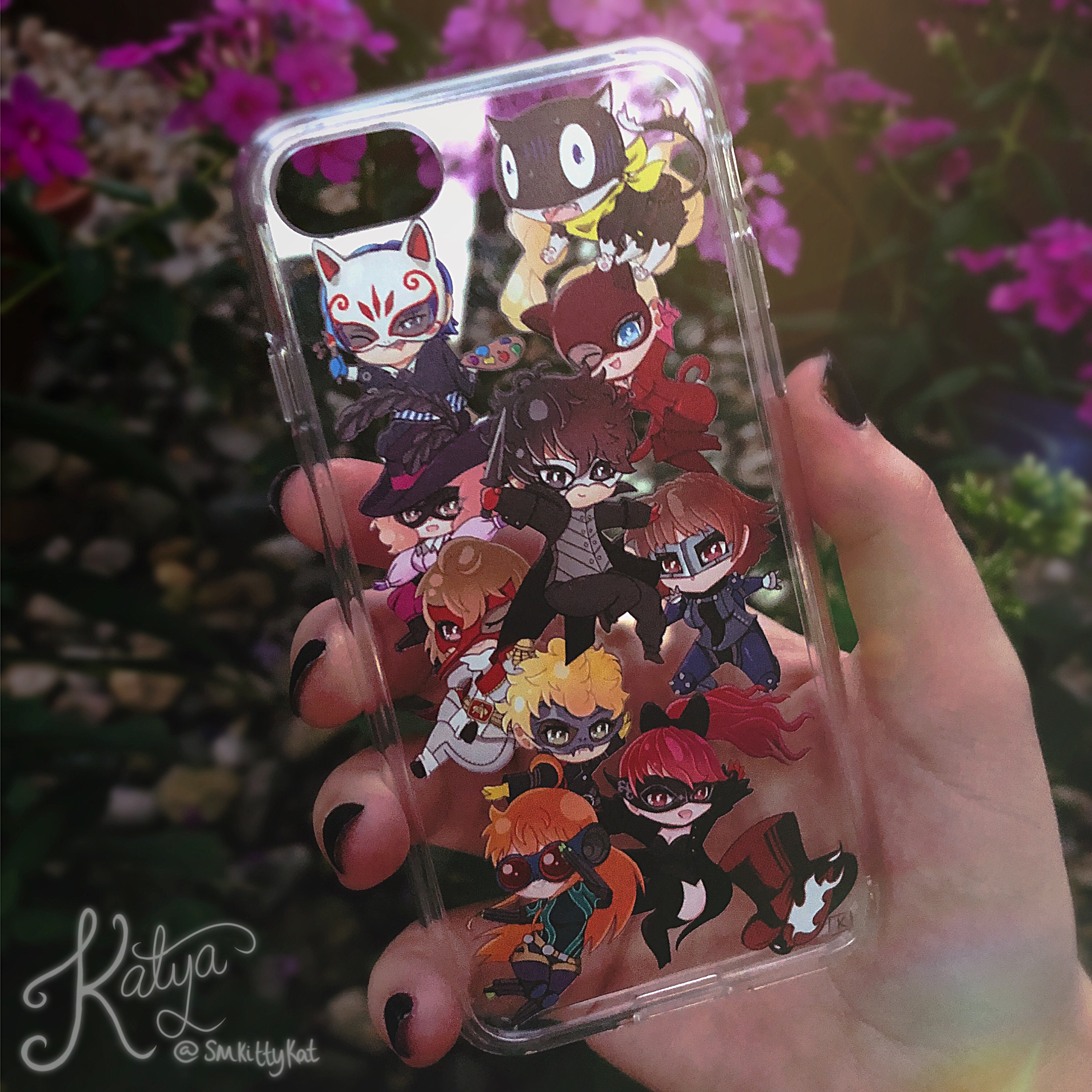 Persona 5 Royal Chibi Phone Case - Etsy