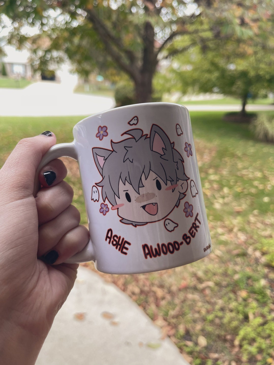 Ashe Awoo-bert Halloween Mug limited Edition - Etsy