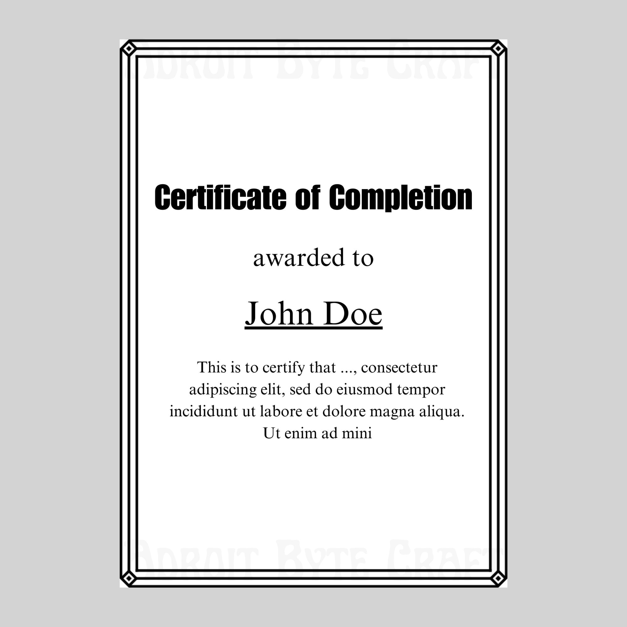 Diamond Corners Page Border Designs | A4 Page Border | Minimalist ...