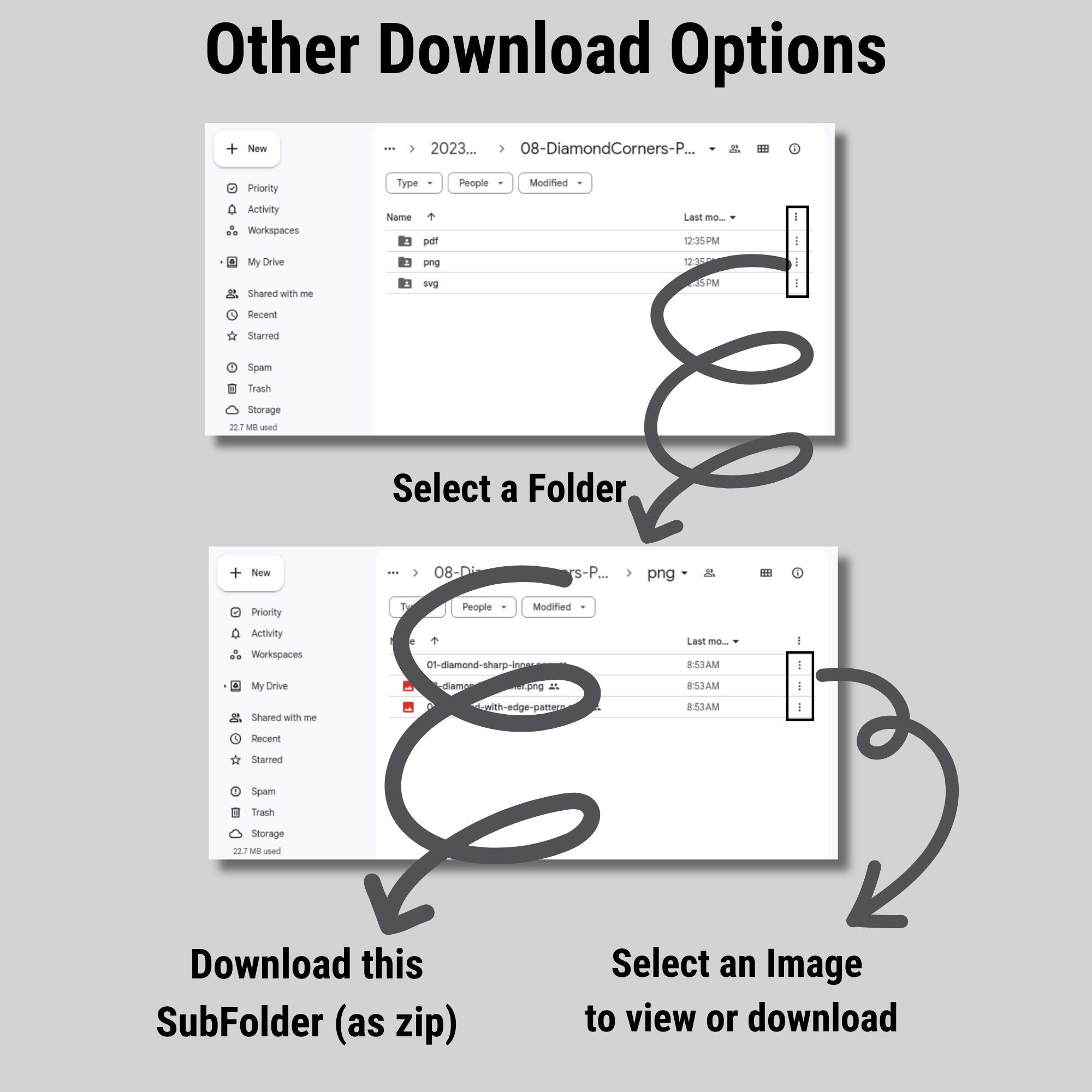 Diamond Corners Page Border Designs | A4 Page Border | Minimalist ...